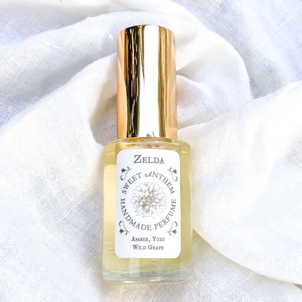 Zelda - soft amber, uplifting yuzu & wild grape blossoms – Sweet Anthem